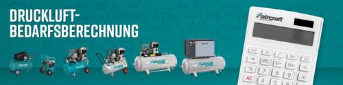 Determine your compressed air demand with the calculator